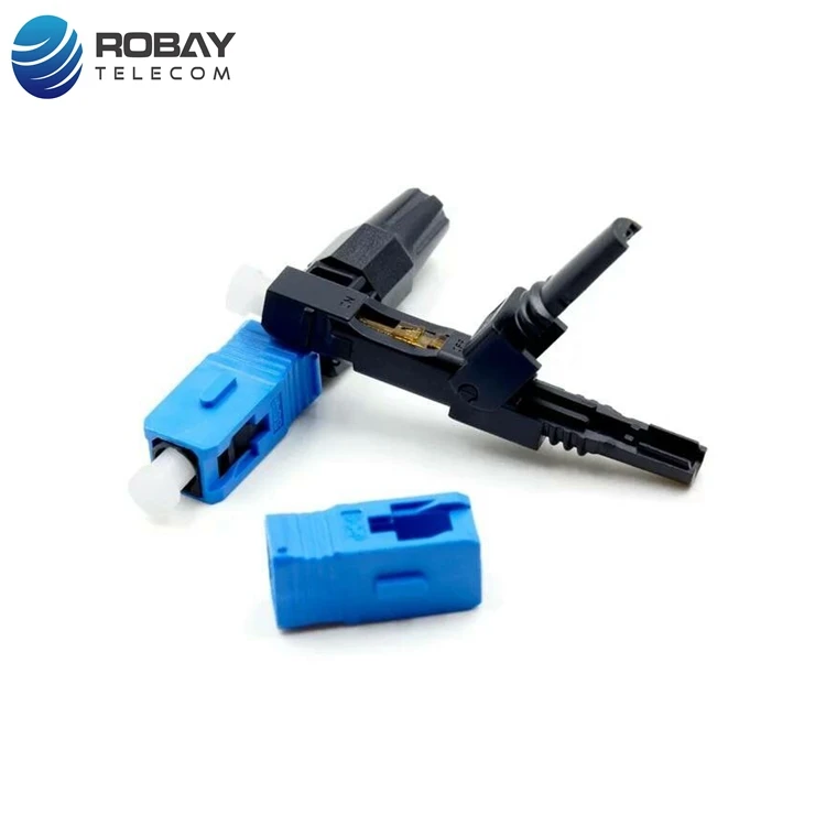 Sc And Lc Fast Connectors Installation Termination Bag With Fiber ...