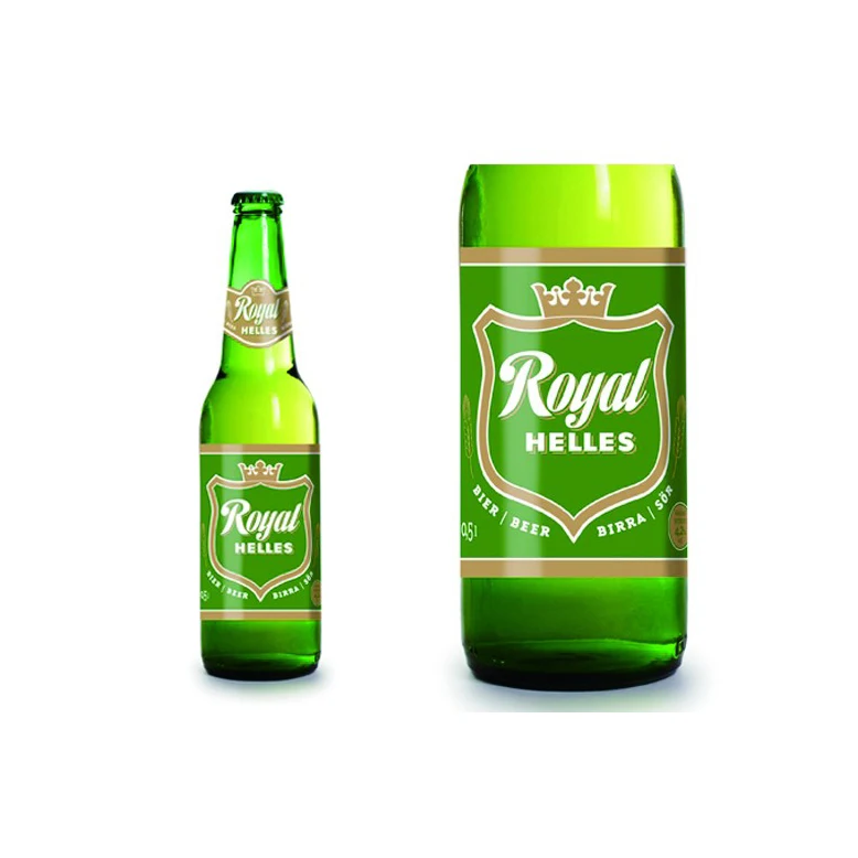 Transparent Beer Logo Sticker Label,Customized Clear Logo Printing Beer ...