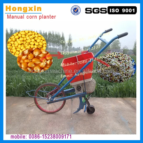 Small Trolley Corn Manual Seed Planter Handcart Garden Planter - Buy ...