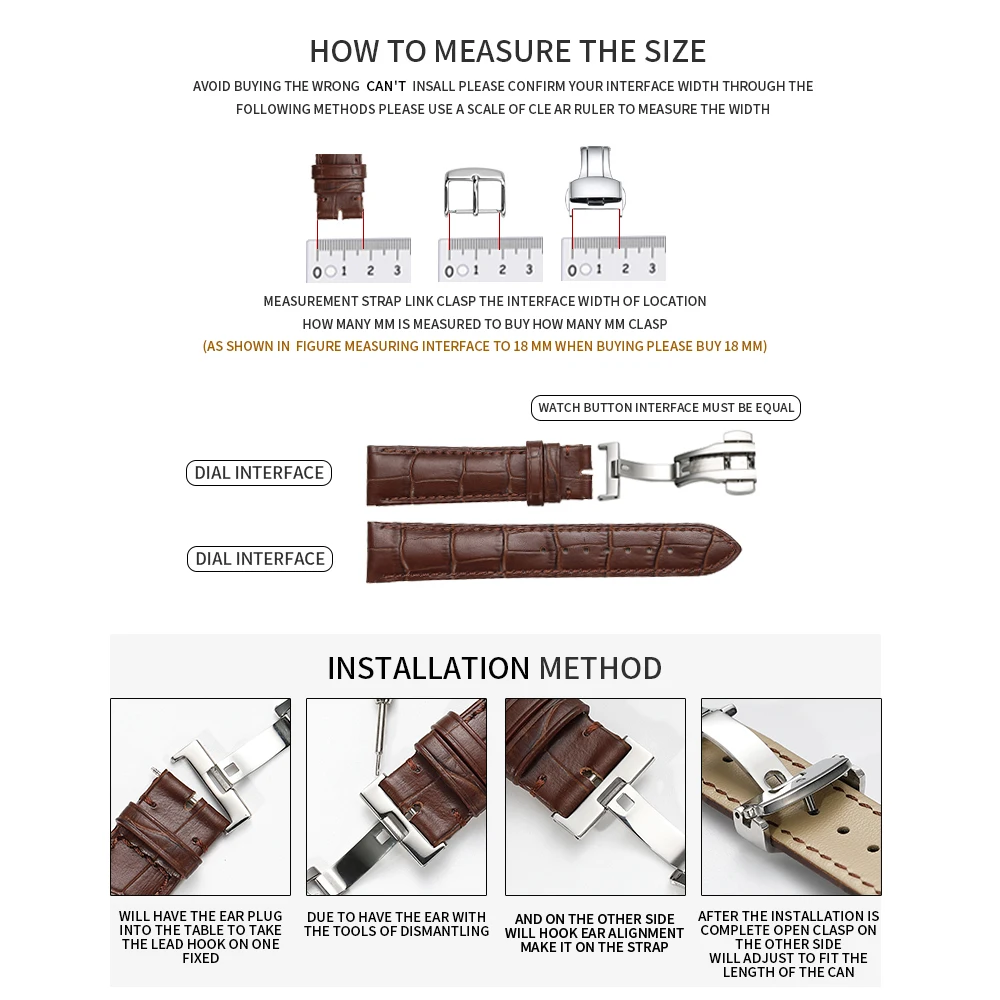 Stainless Steel Butterfly Deployment Watch Buckle (other Types Of ...