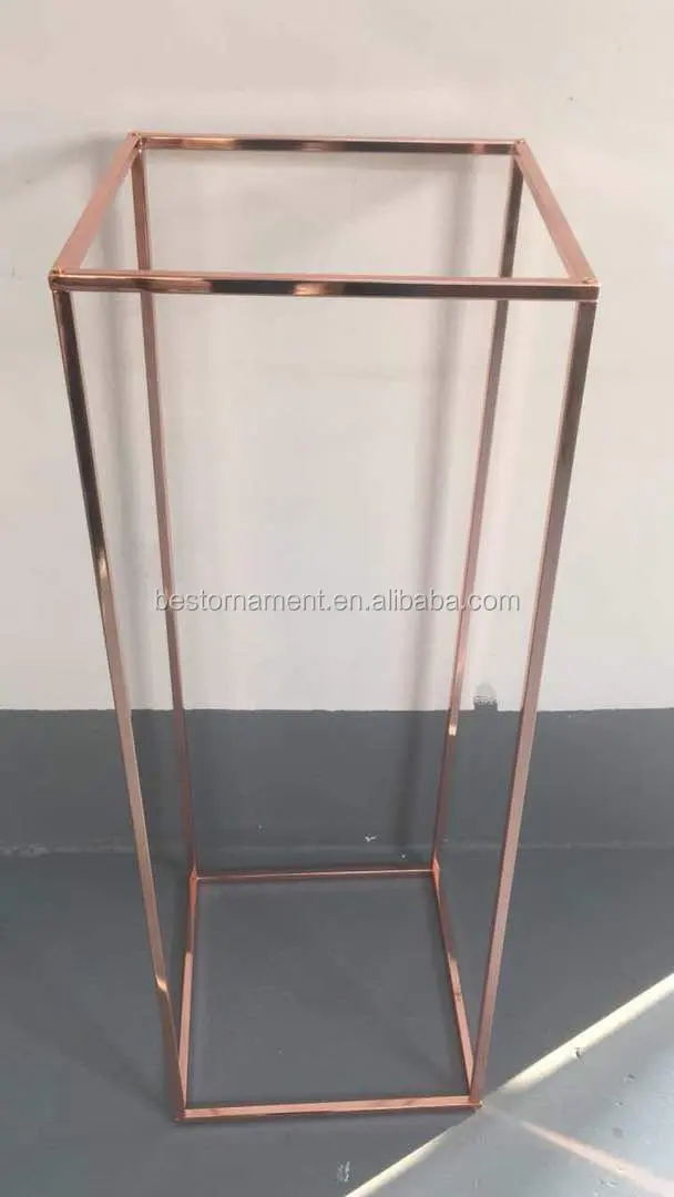 Gold Wedding Metal Centerpiece Stands - Modern & Stylish