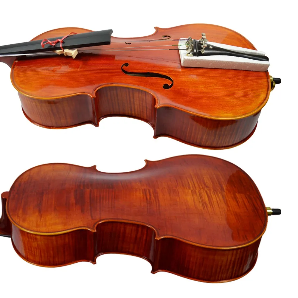 Professional Natural Flame Handmade Cello Made in China