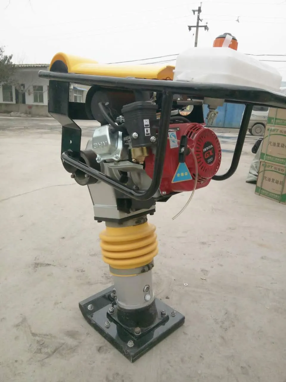 Electric/gasoline rammer compactor/rammer machine/tamping rammer ...