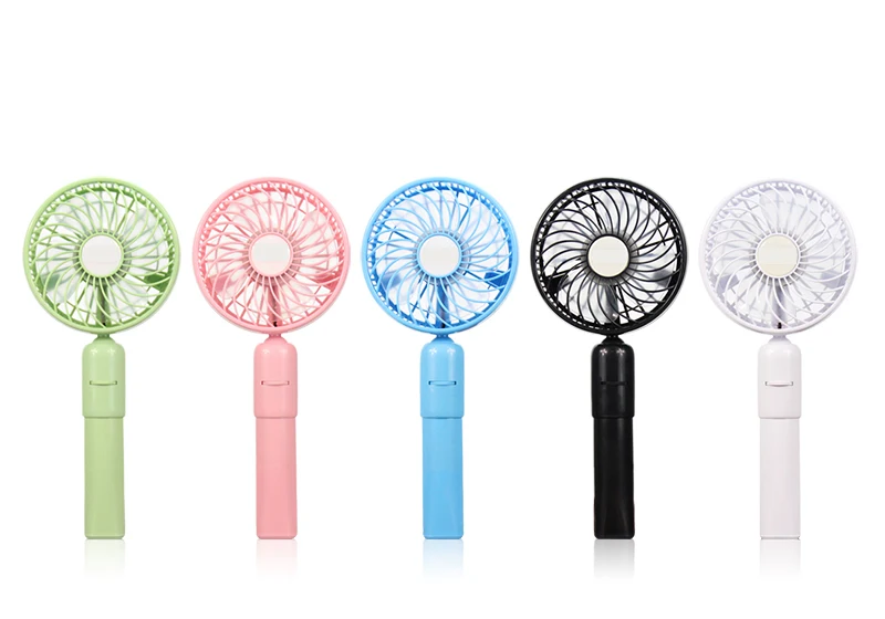 Multi Color Adjustable Speeds Personal Small Plastic Fan For Indoor ...
