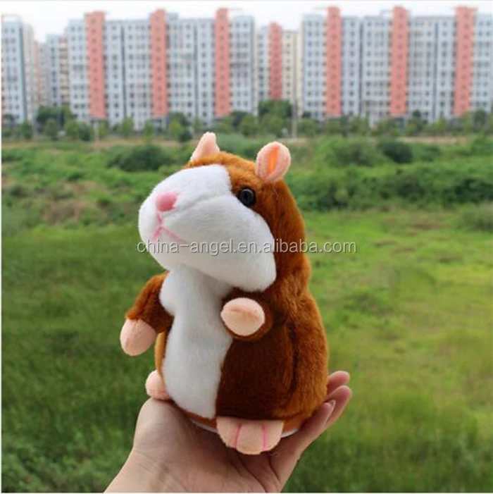 2021 Talking Hamster Mouse Pet Plush Toy Hot Cute Speak Talking Sound ...