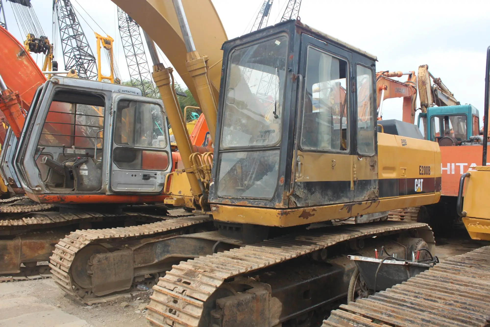 Good Working Condition Used Japan Made Brand Cat E200b Excavator - Buy ...