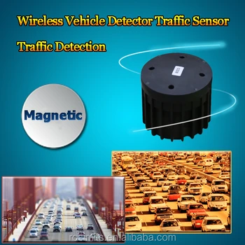 Wireless Vehicle Detector Traffic Magnetic Sensor Traffic Car Detection ...