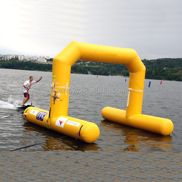 Water Floating Inflatable Gantry For Swim Event,Airtight Inflatable ...