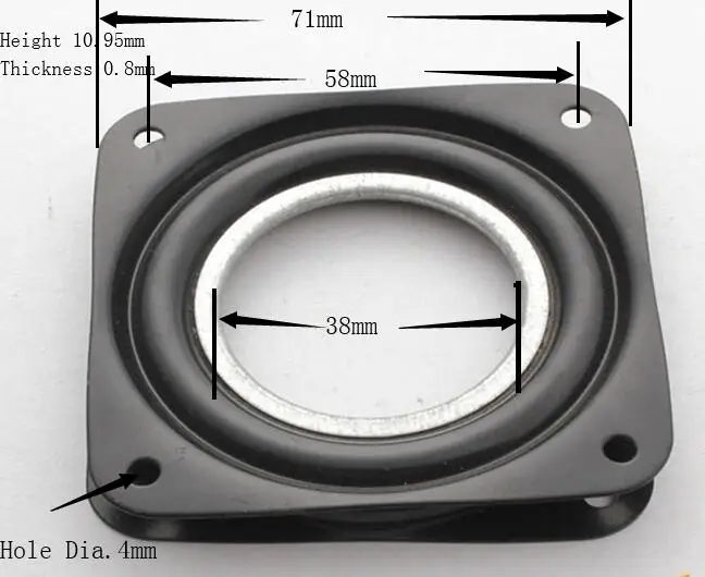 3 Inches Small Rotating Bearing Plates - Metal Lazy Susans