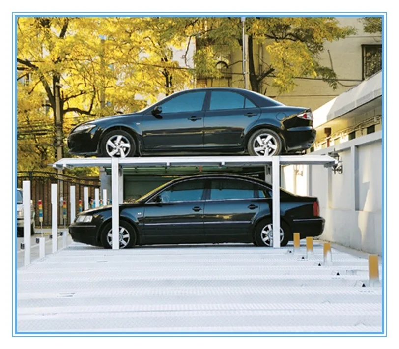 3 Tier Car Parking Lift in Pit - Efficient & Customizable