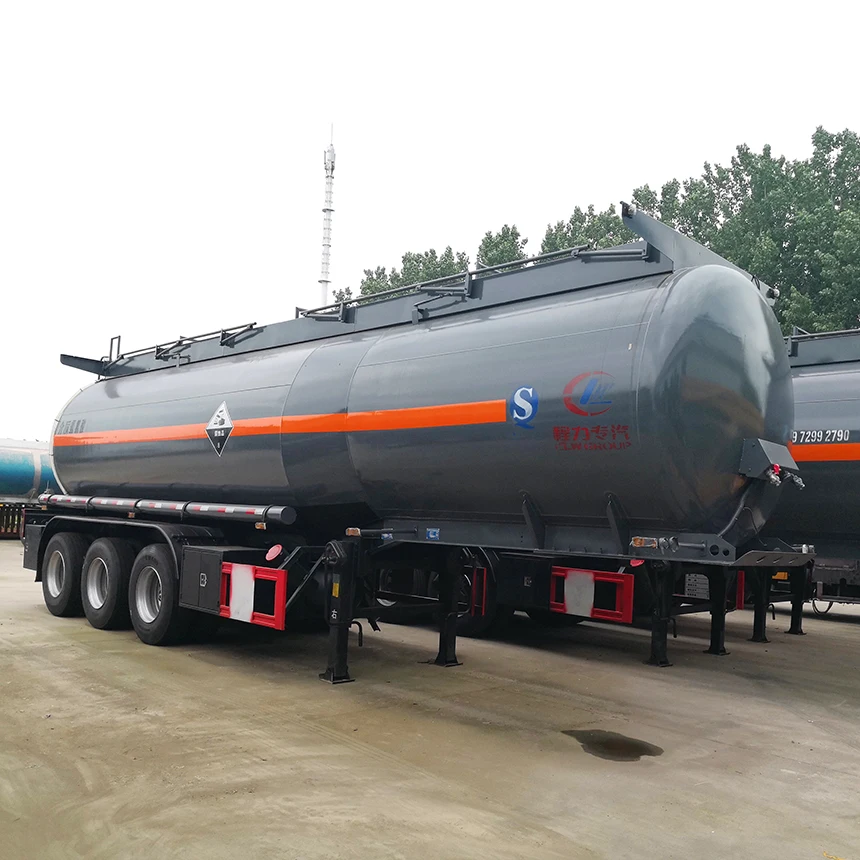 Custom 3-Axles Liquid Chemical Transport Tanker Truck