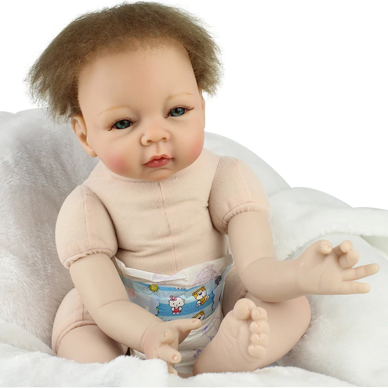 Echte Leven Reborn Babypoppen Zachte Vinyl Siliconen Pop Kinderen ...