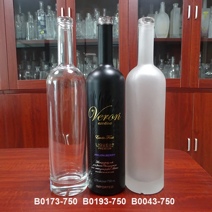 Round Vigan Basi Sugarcane Wine Bottle Custom Shaped Wine Bottles 750 ...
