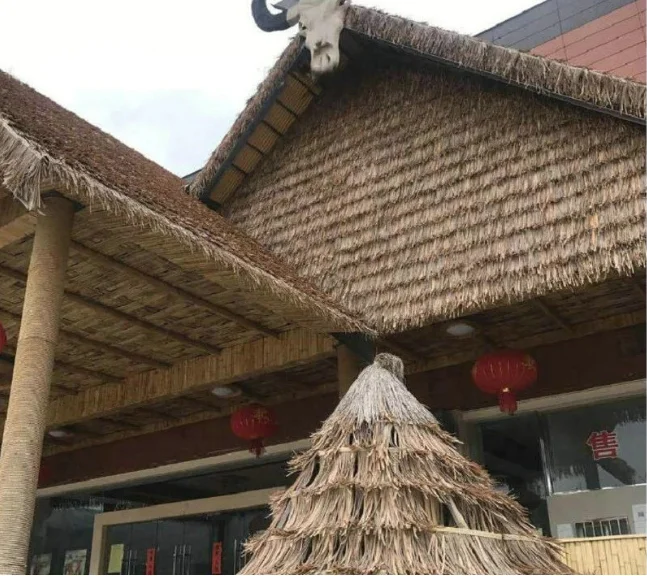 30cm Light Weight Spanish Tile Roof Reed Thatch