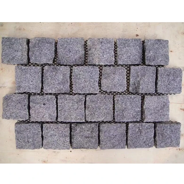 Mesh Cobble Stone Pavers - Durable Outdoor Driveway Tiles