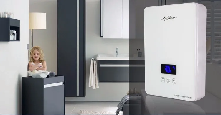 Shower Bathroom Singer Water Geyser Electronic Thermostat Electric ...