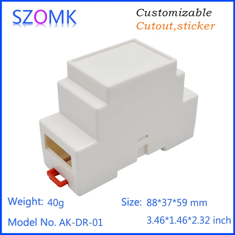 Small And High Quality Din Rail Plastic Enclosure With Smooth Surface ...