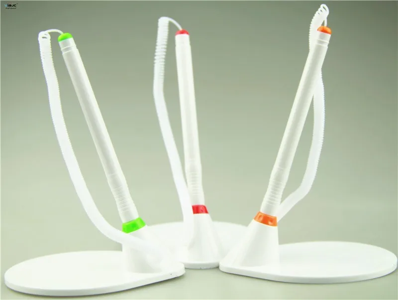 Bank Counter Pen Stand Set with Company Logo and Chain