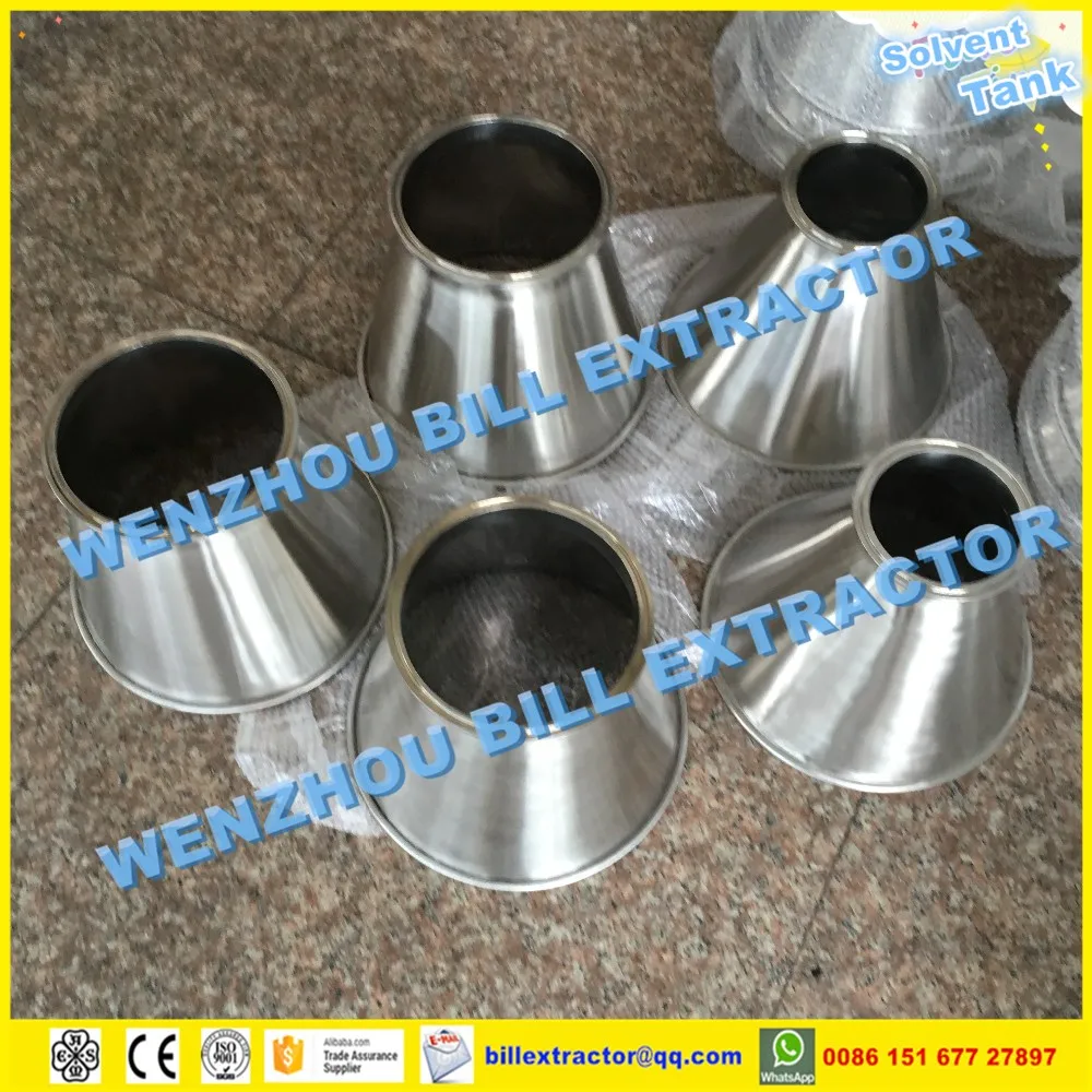 Tri-clamp Ss304 6"x4" Packing Hopper With Rolled End - Buy Packing ...
