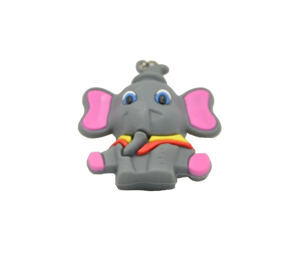 Cute Elephant Usb Flash Drive 64gb Pen Drive 32gb 16gb 8gb 4gb Cartoon ...