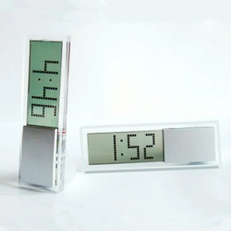 Promotional Mini Transparent Lcd Giveaway Digital Clock - Buy Pure ...