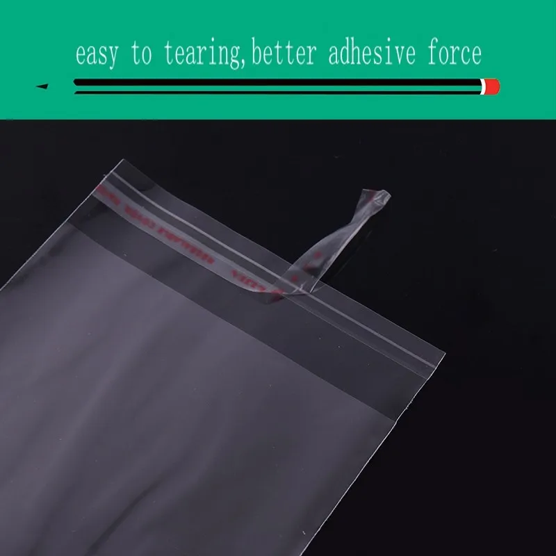 Opp Plastic Self Adhesive Bag,Transparent Materials For Cheap Custom ...