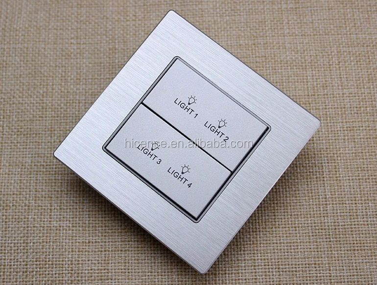 Momentary Contact 4 Gang Dry Contact Intelligent Home Switch
