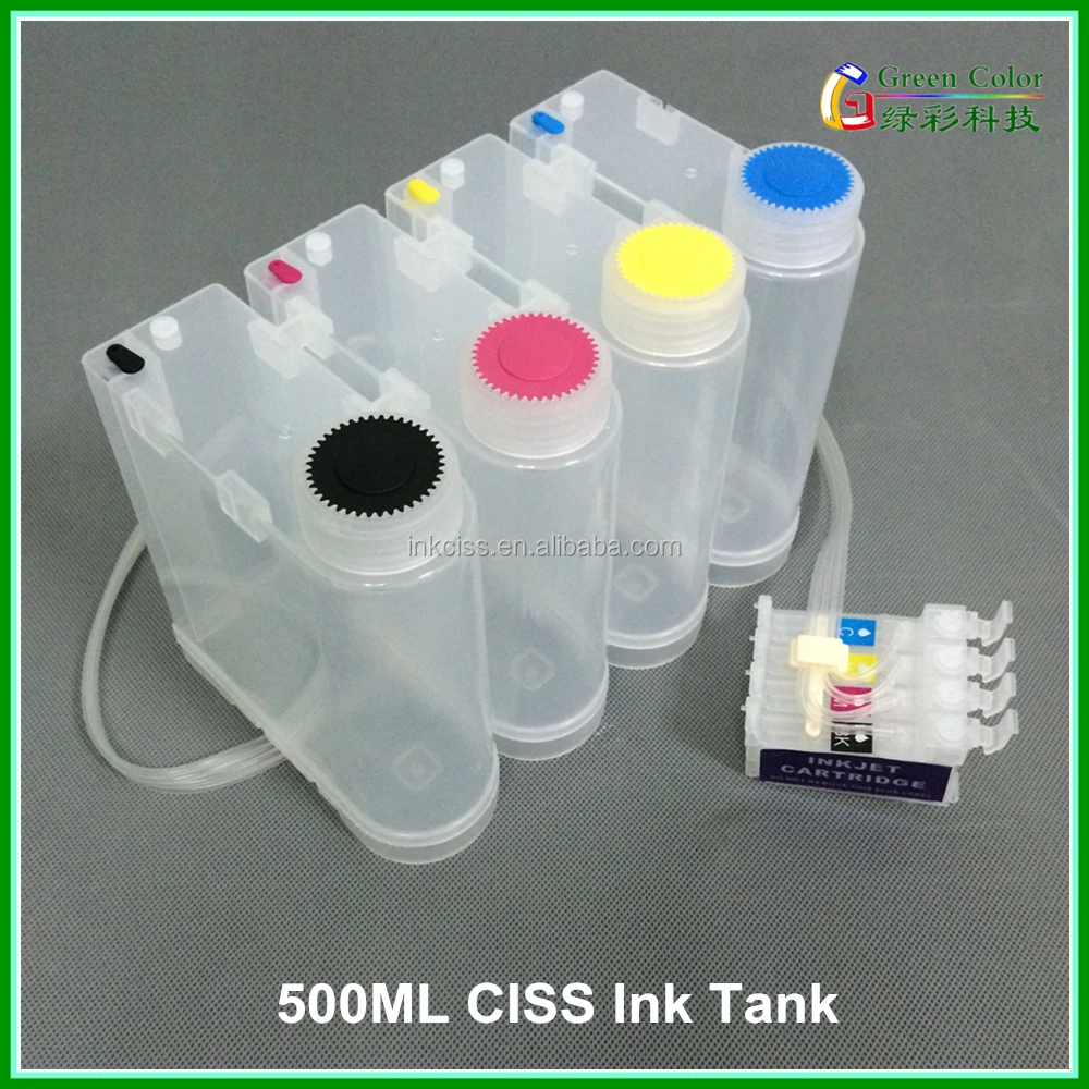 DIY 500ml Ciss Ink Tank Suit for All Brand Inkjet Printer