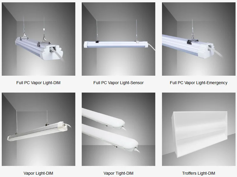 Led Shop Light Shenzhen Led Vapour Tight Single Strip Retail Store Led ...