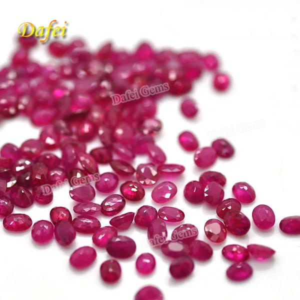 Beautiful Oval Shaped Natural Ruby For Jewelry Design - Buy Oval Shaped ...