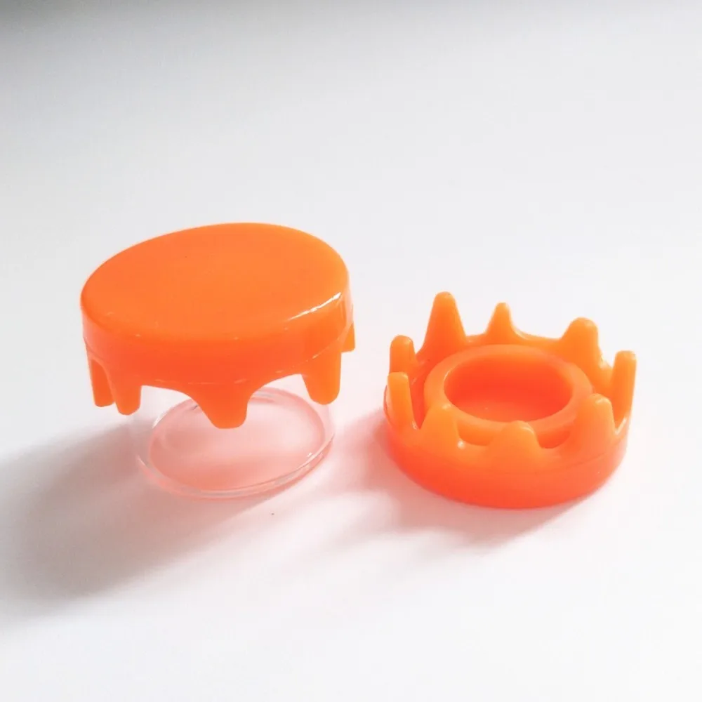 Custom Logo Empty 5ml 6ml Dab Wax Glass Concentrate Container With ...