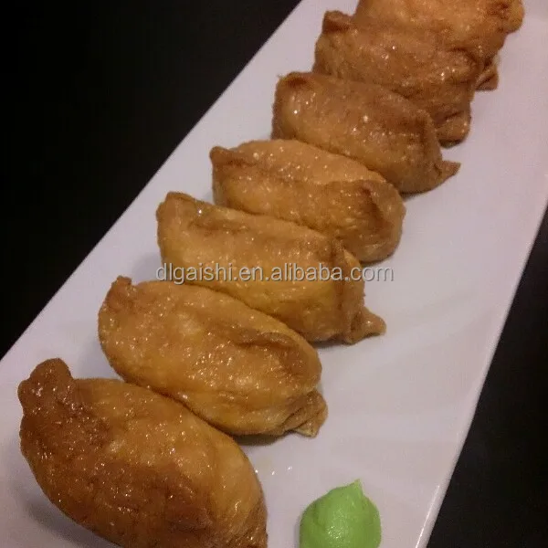 Wholesale Japanese Flavor Sushi Seasoned Tofu Skin,Inari Tofu Pocket ...