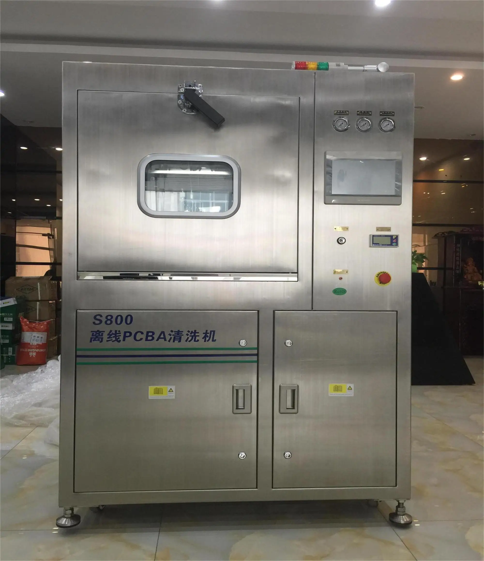 New Product Offline Pcb&pcba Cleaner Machine With Plc/screen Touch ...