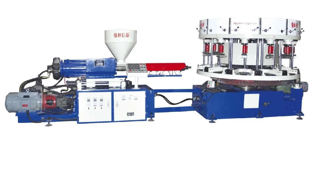 Full Automatic Single Color PVC Shoe Injection Machine| Alibaba.com