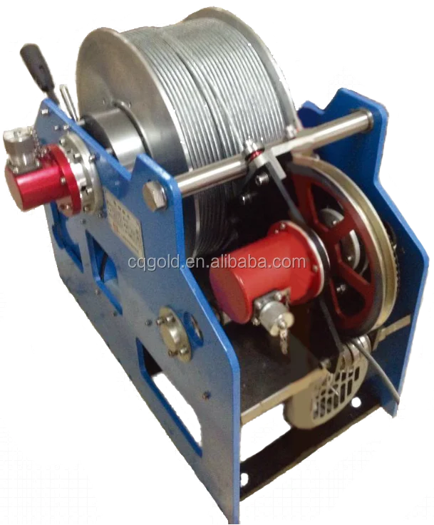 500m Electrical Well Logging Winch - ISO Certified Borehole Logger for ...