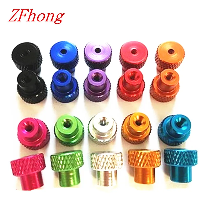 M3 M4 M5 M6 Colorful Anodized Aluminum Knurled Thumb Hand Nuts - Buy ...