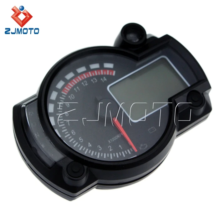 Universal Motorcycle Speedometer Motorcycle Meter Instrument Panel For ...