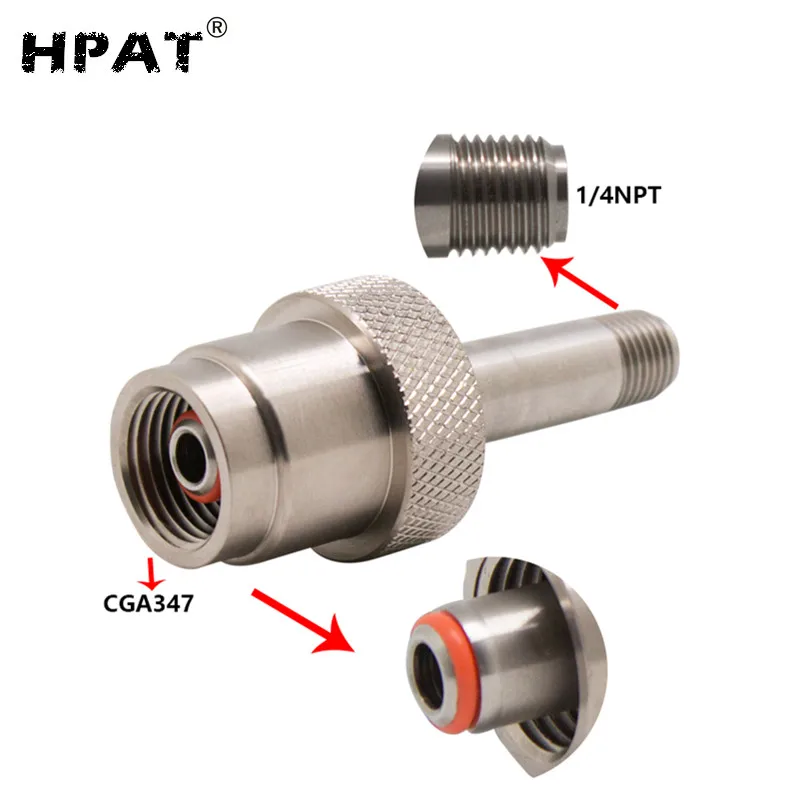 Paintball Pcp Hpa Fill Station Charging Adapter With 24'' Microbore ...