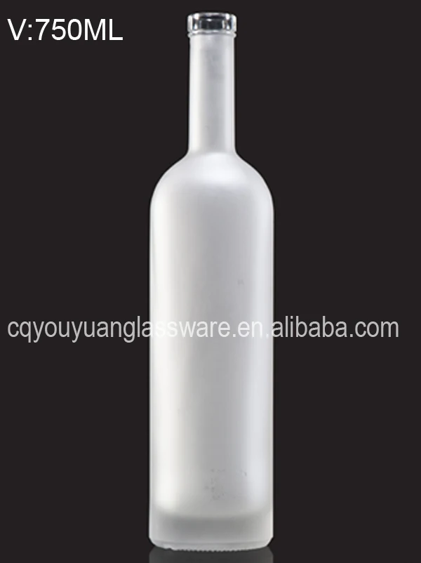 Round Vigan Basi Sugarcane Wine Bottle Custom Shaped Wine Bottles 750 ...