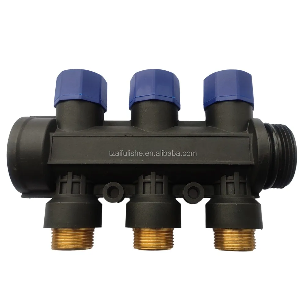 Ppr Pipe Manifolds / Collectors For Underfloor Heating System - Buy ...