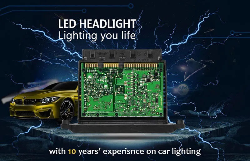 ADT TMS Driver Module 63117316217 for BMW Adaptive Headlights