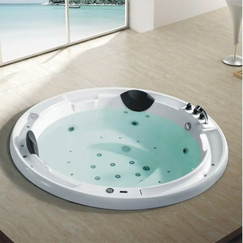 Perfect Outdoor Round Hot Tub Spa Massage Whirlpool Bathtub