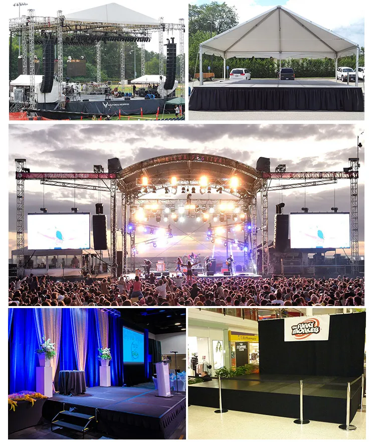 China Outdoor Concert Event Stage - Buy Shanghai Aluminum Event Stage ...