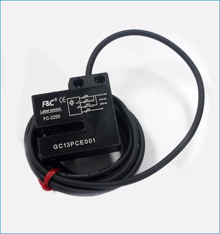 Dc12v 6mm Slot Label Sensor,Universal Label Detector Infrared Sensor ...