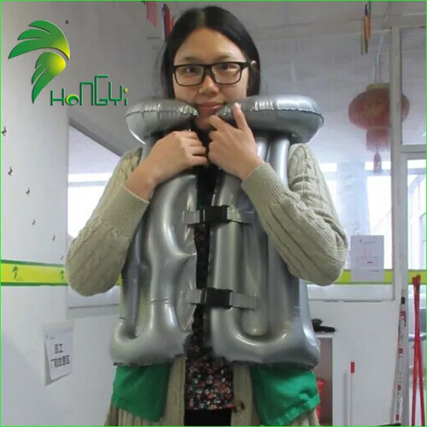 New Cool Inflatable Silver Helium Balloon / Costume Fat Suit / Wearable ...