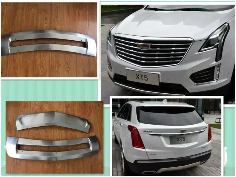 Body Kit Steel Front And Rear Bumper Guard Front Bull Bar For Cadillac ...