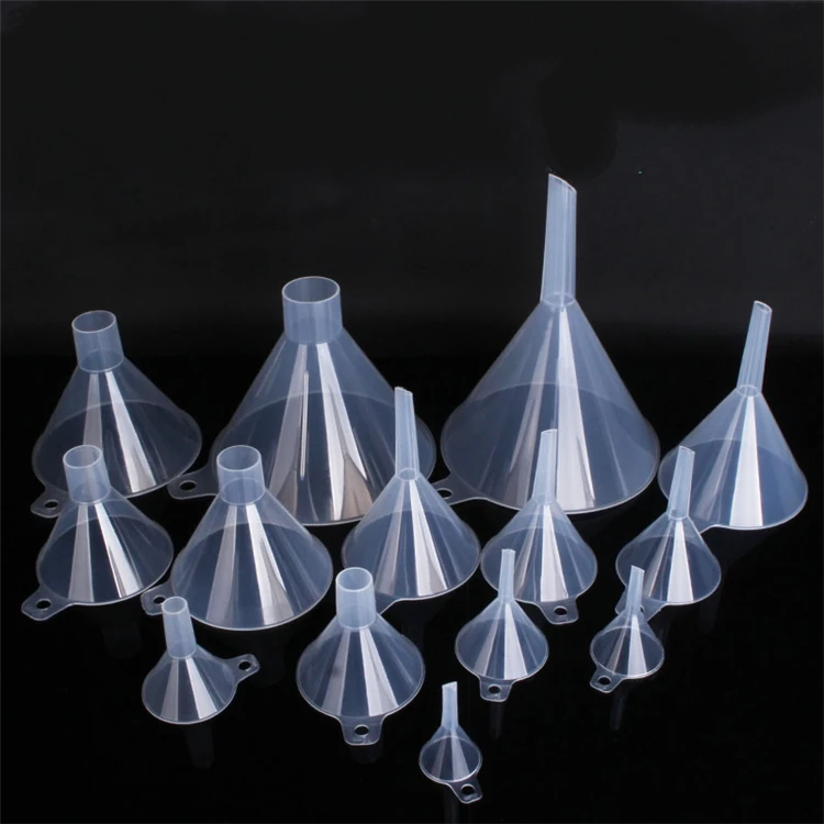 IBELONG Laboratory Funnel - Transparent PP Plastic Powder Funnel