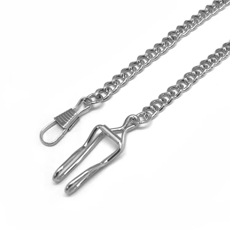 Nickel Color Pocket Watch Chain Cowboy Style Pocket Watch Chains - Buy ...