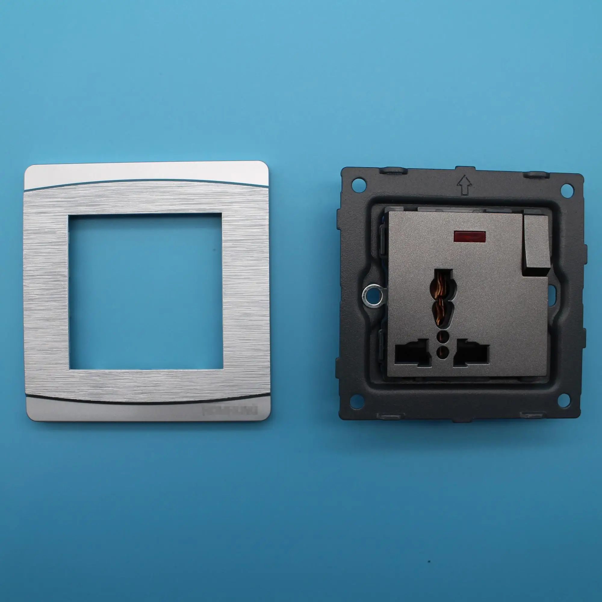 Saudi Arabia British Standard 13a Lighting Multi G2.3 Electrical Wall K ...