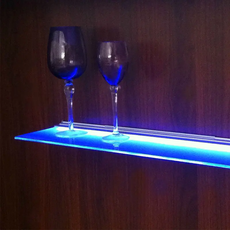 LED Glass Shelf Light SMD 3528 - 6W RGB Decorative Lighting